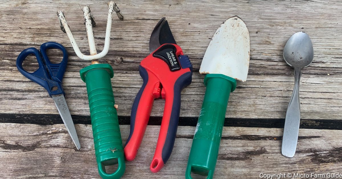 Essential Tools For Kitchen Gardening | Micro Farm Guide